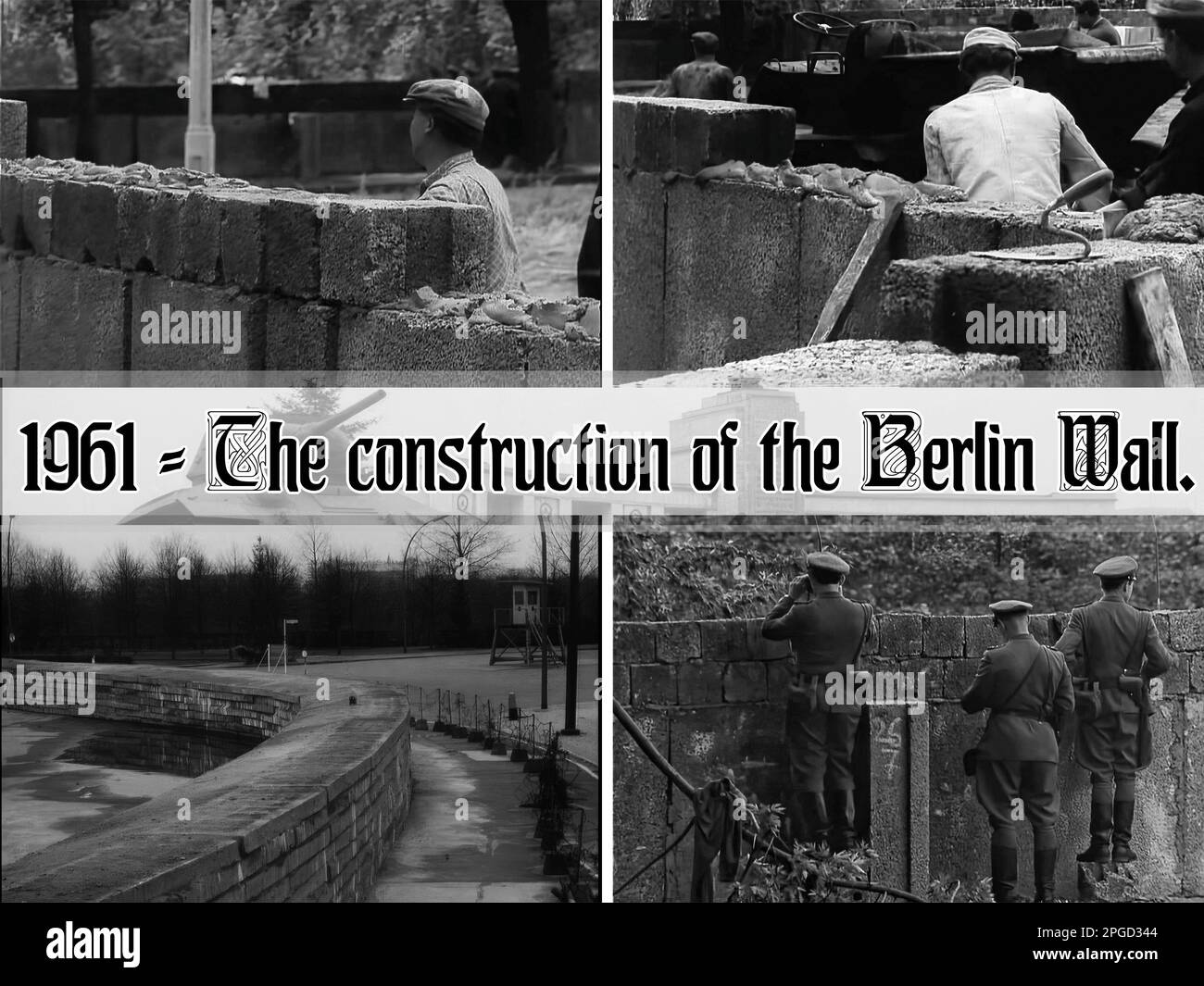 Construction Of The Berlin Wall