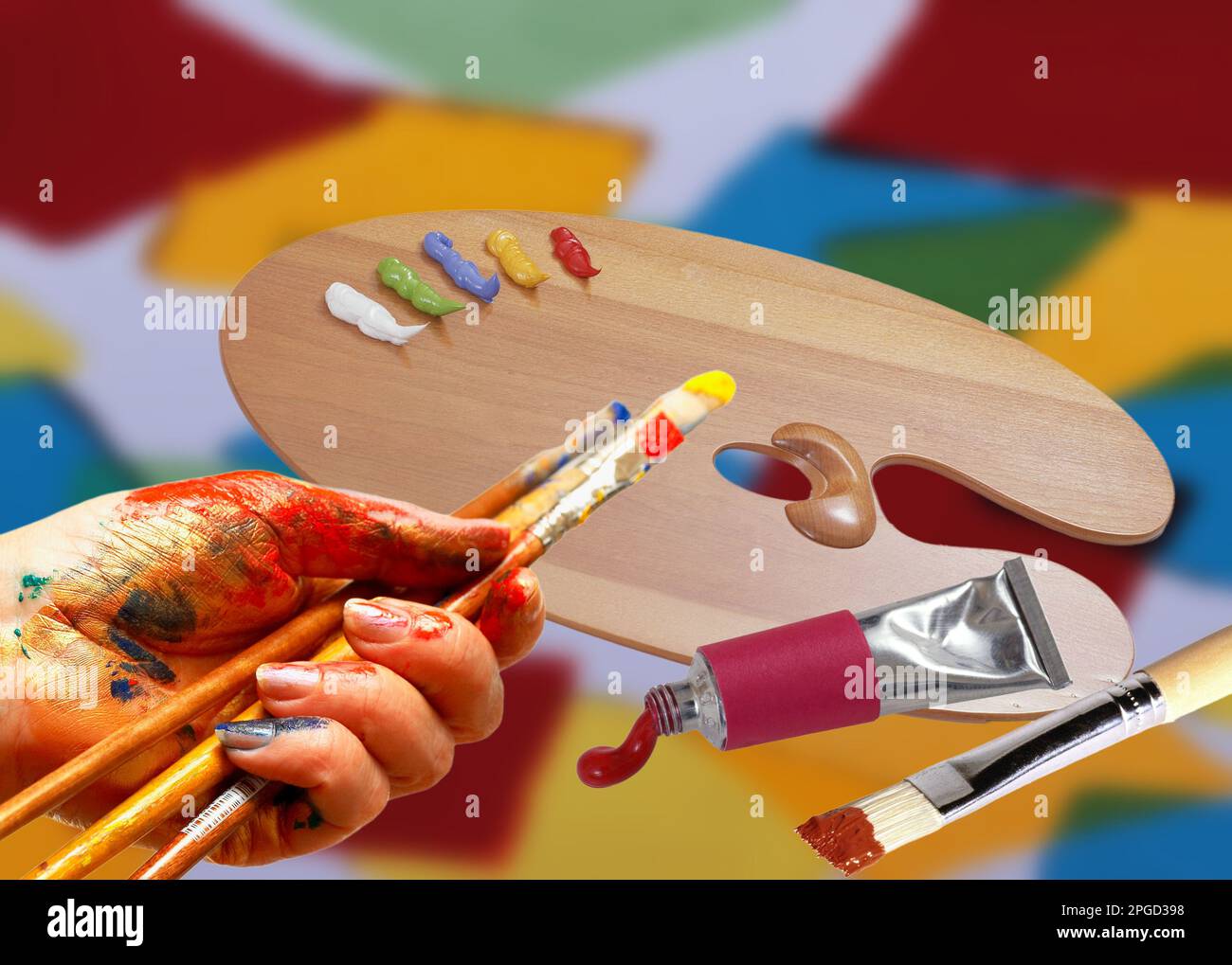 Artistic colours hi-res stock photography and images - Alamy