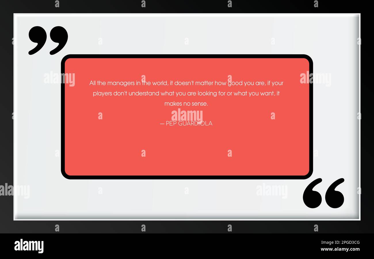 Pep guardiola illustration Stock Vector Images - Alamy