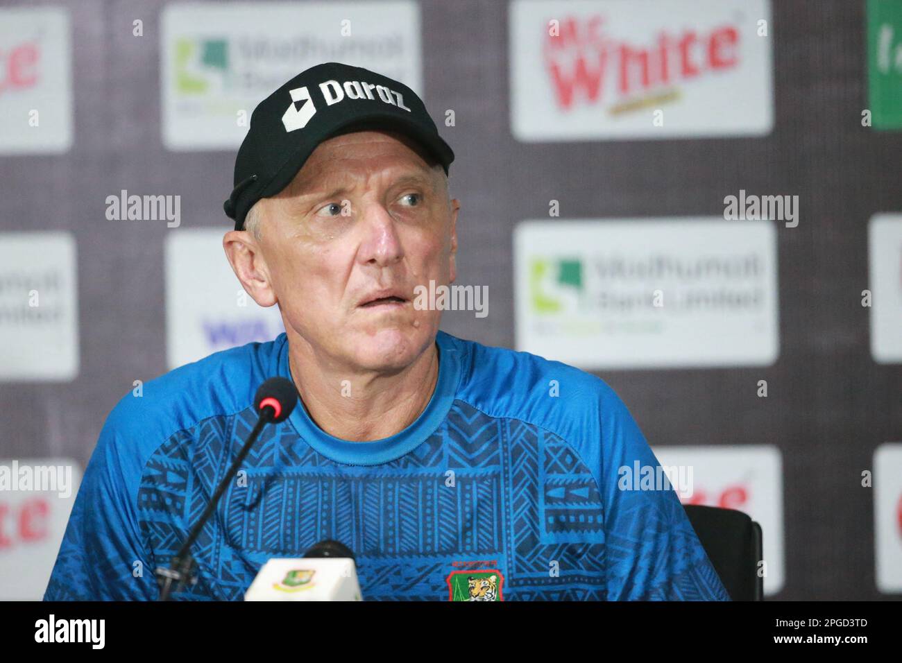 Allan Donald, Bangladesh batting coach attends pre-match press ...