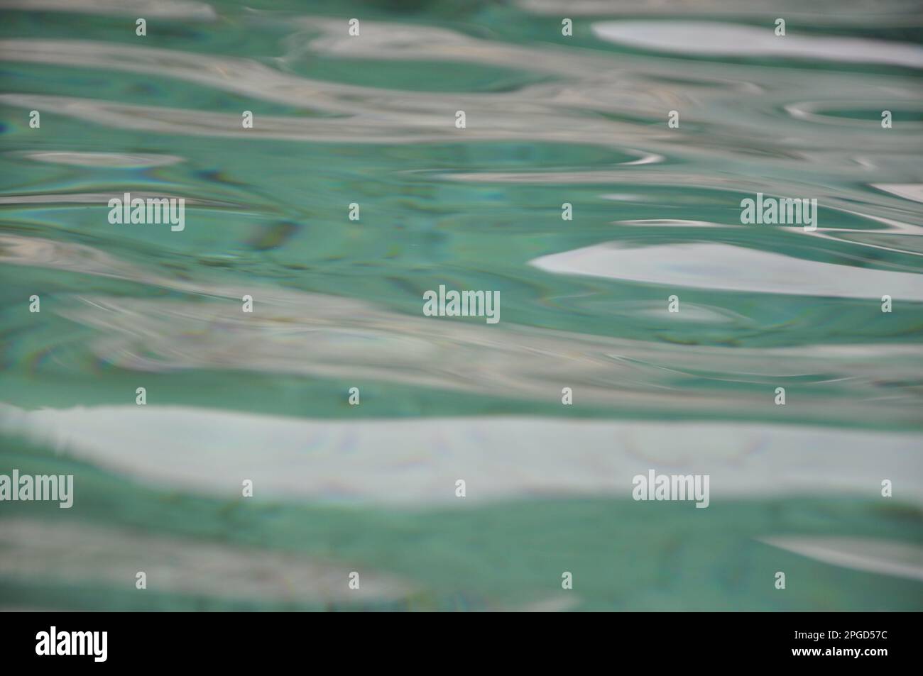 Water surface texture of deep green sea. Soft waves, ripple water for ...