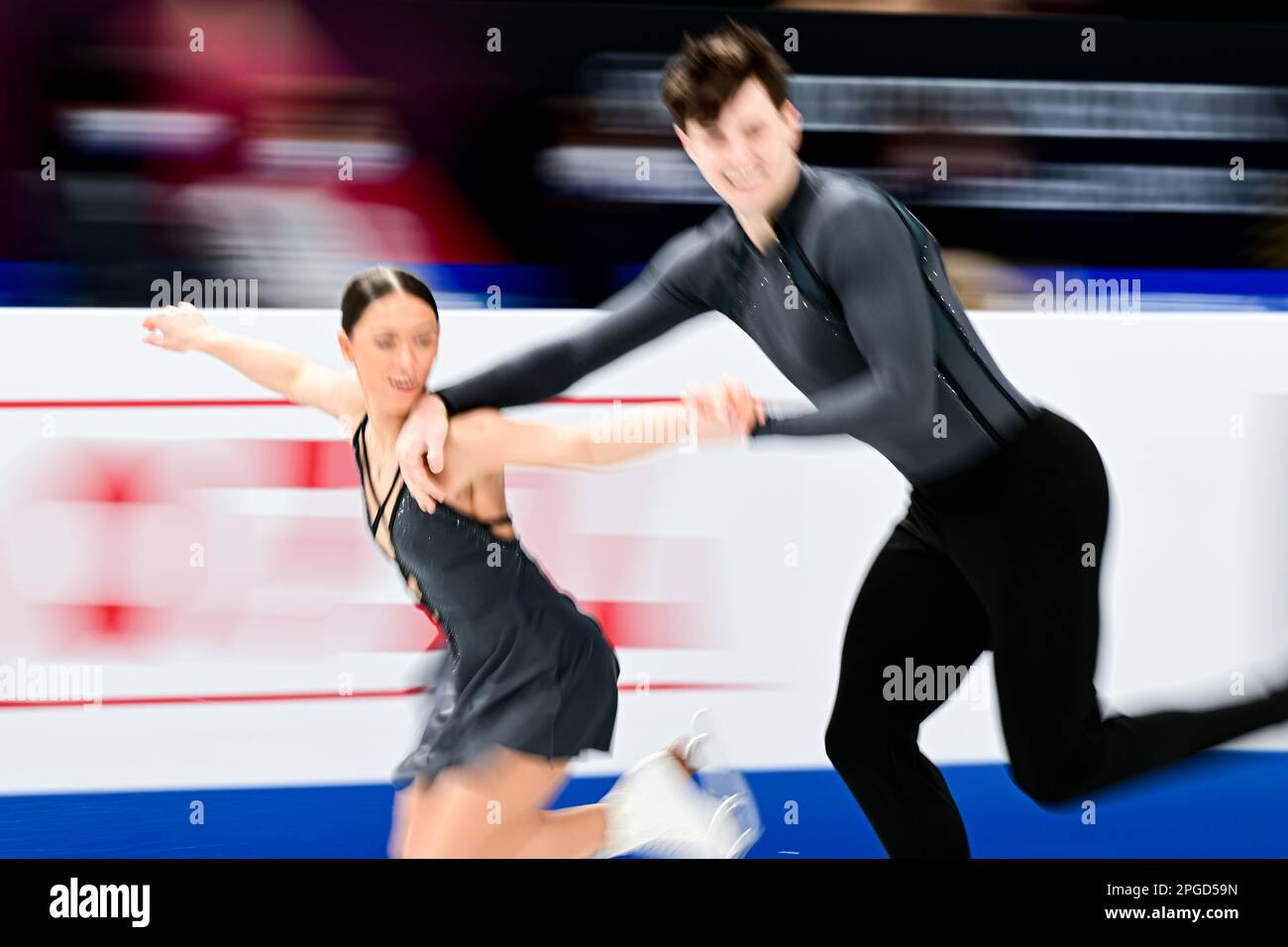 Anastasia VAIPAN-LAW & Luke DIGBY (GBR), during Pairs Short Program, at ...