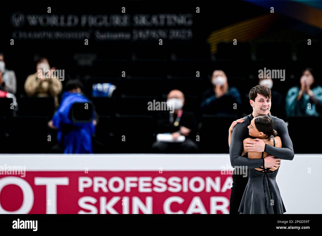 Anastasia VAIPAN-LAW & Luke DIGBY (GBR), during Pairs Short Program, at ...