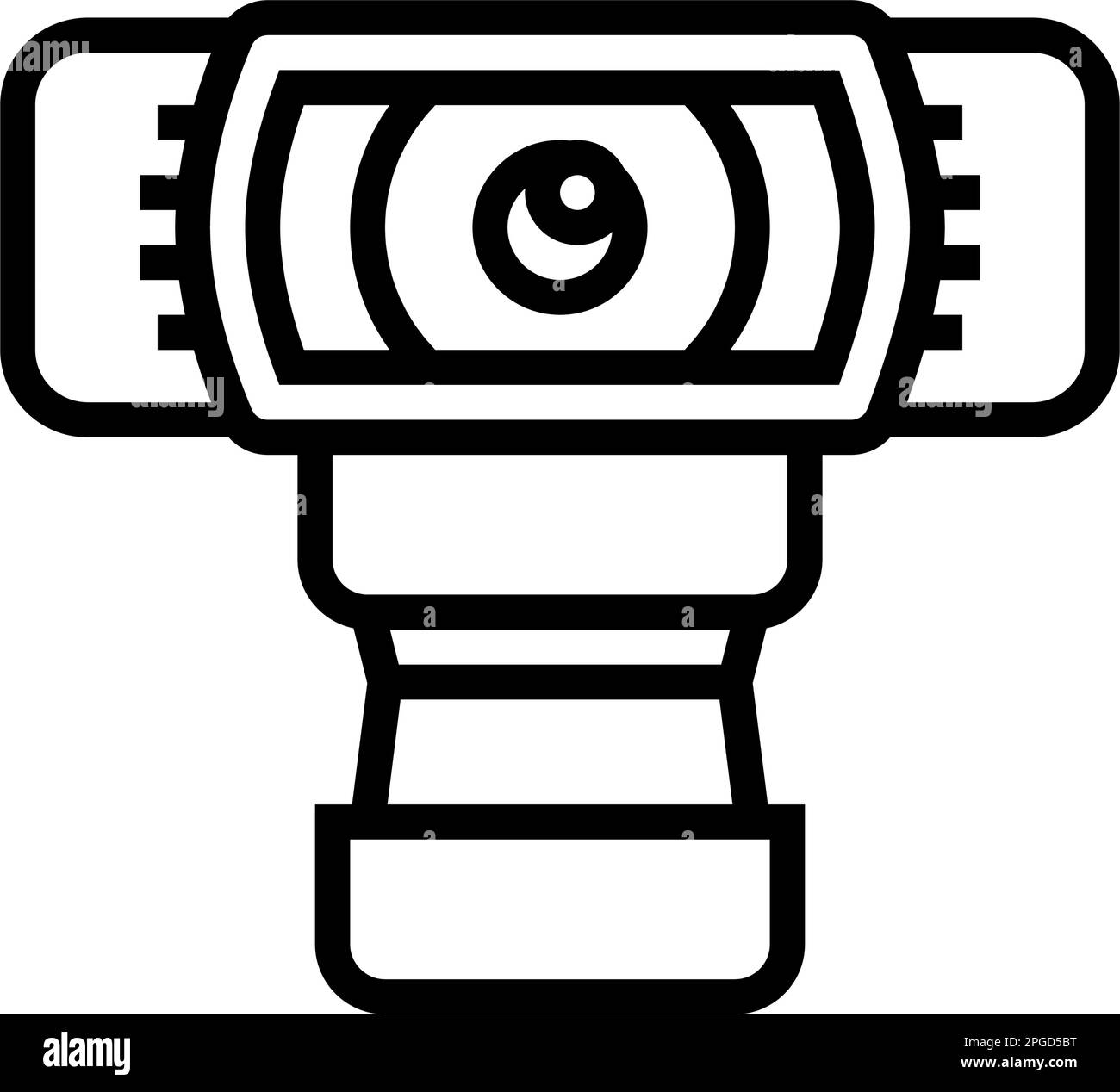 Webcam computer screen view Black and White Stock Photos & Images - Alamy