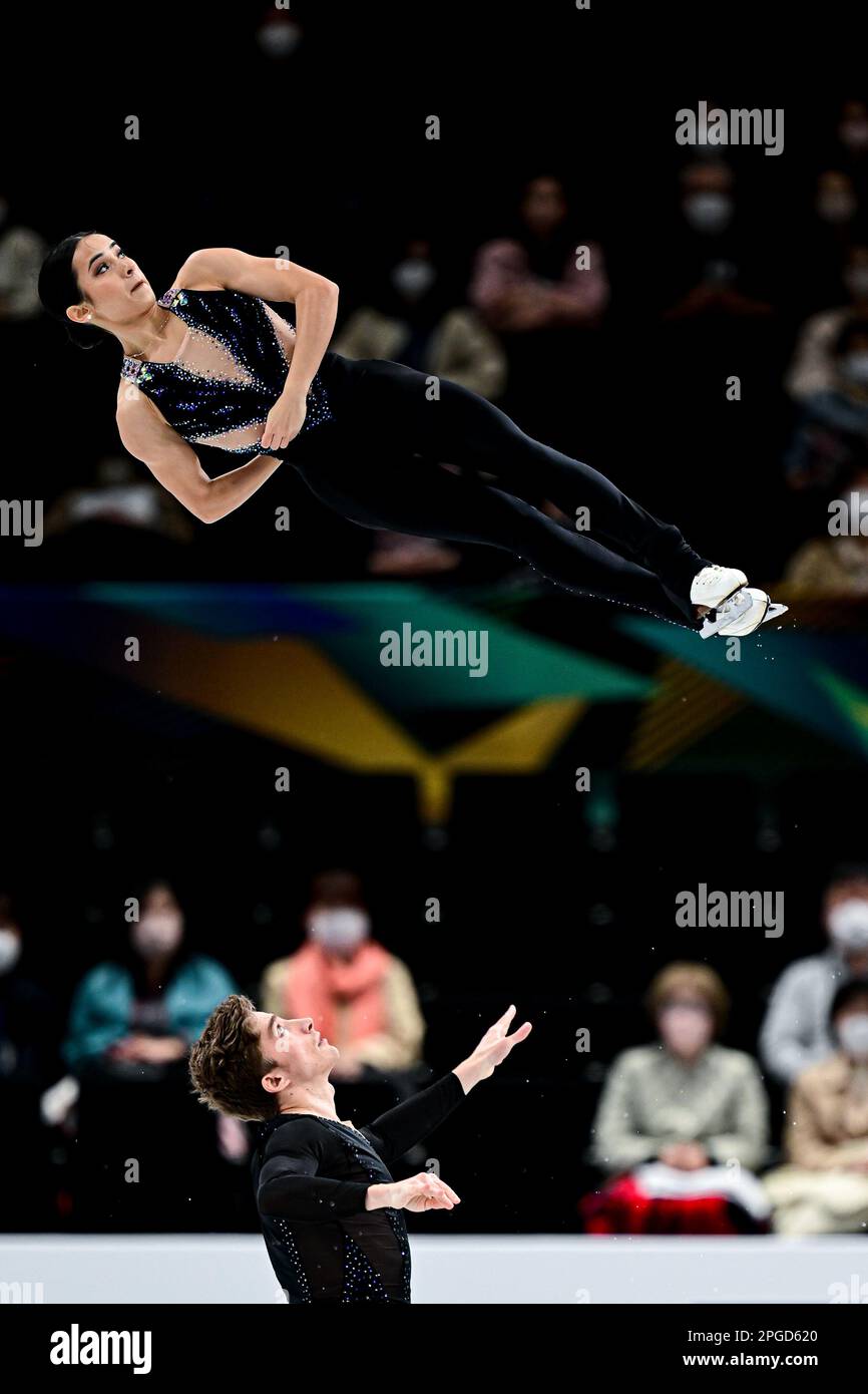 Isabella GAMEZ & Aleksandr KOROVIN (PHI), during Pairs Short Program ...