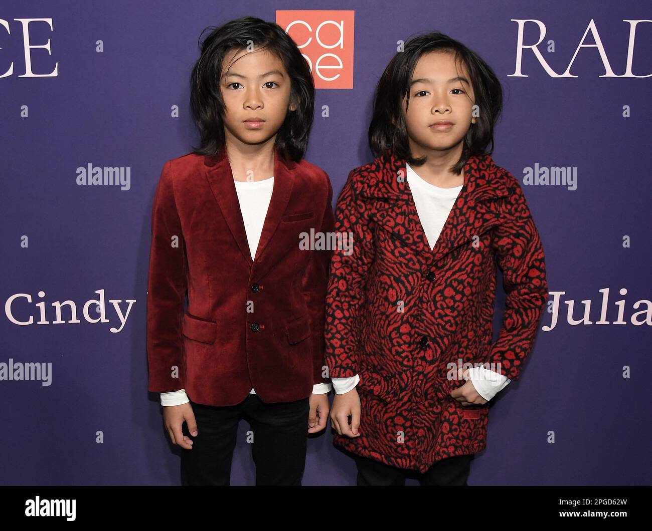 Los Angeles, USA. 21st Mar, 2023. (L-R) Sebastian LaSalle and Valentino ...