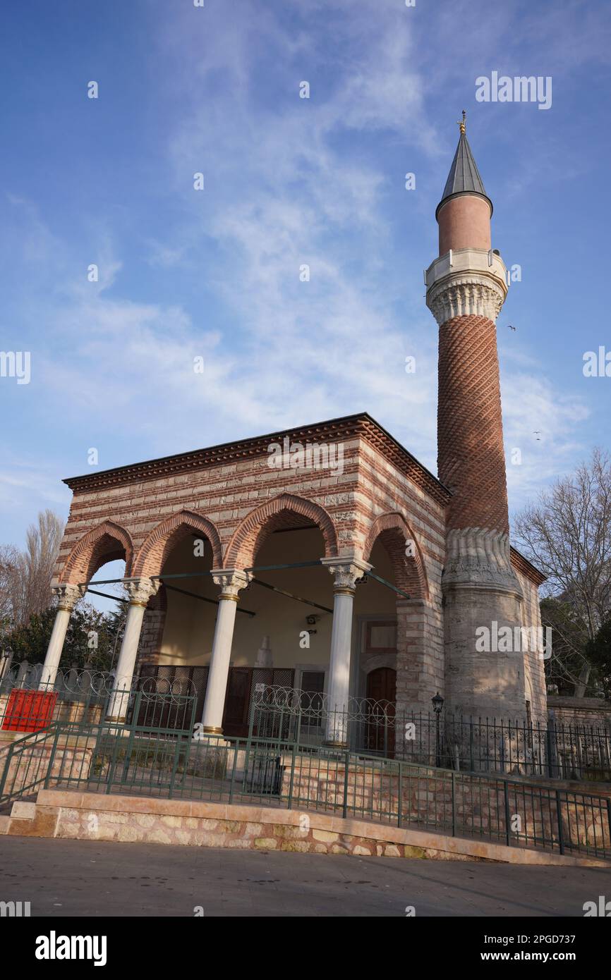 Burmali Mescid Mosque in Istanbul City, Turkiye Stock Photo - Alamy