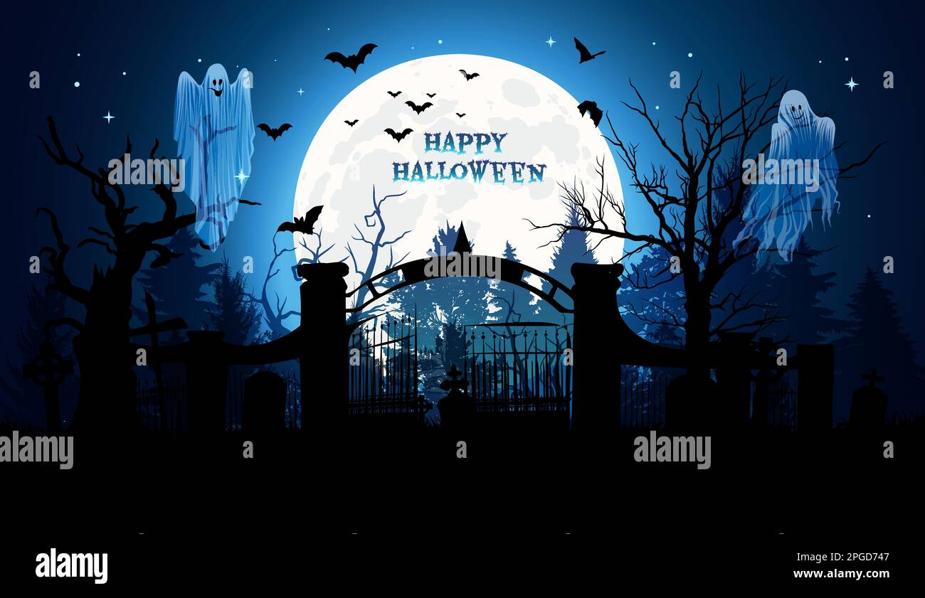 Old abandoned cemetery Stock Vector Images - Alamy