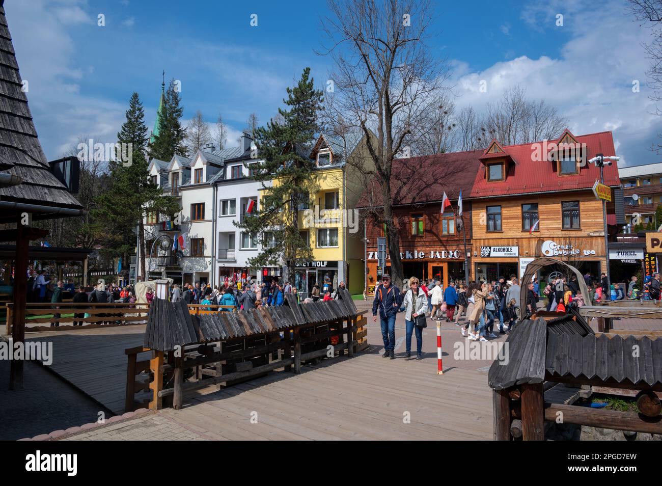 Zakopane town centre hi-res stock photography and images - Alamy