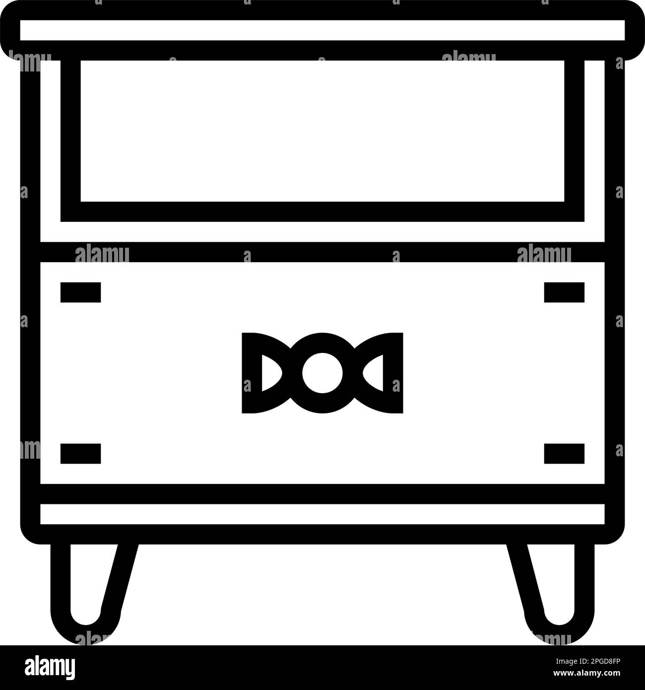 Bedside table books Cut Out Stock Images & Pictures - Alamy