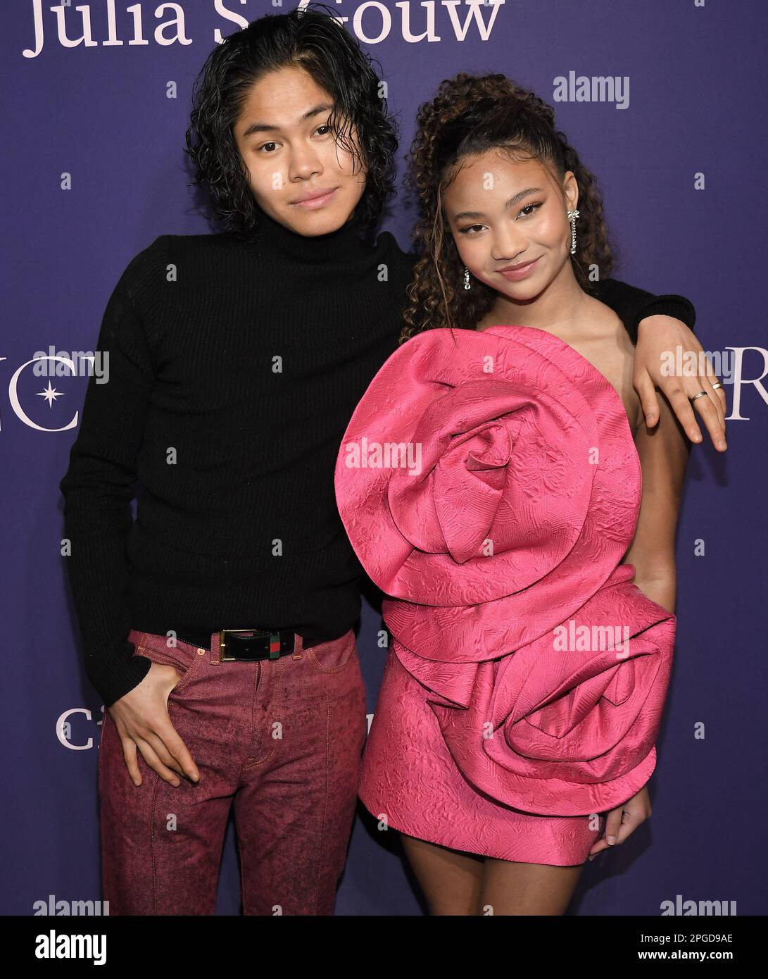 (L-R) Sean Lew and Faith Bryant at the CAPE Presents RADIANCE Gala held ...