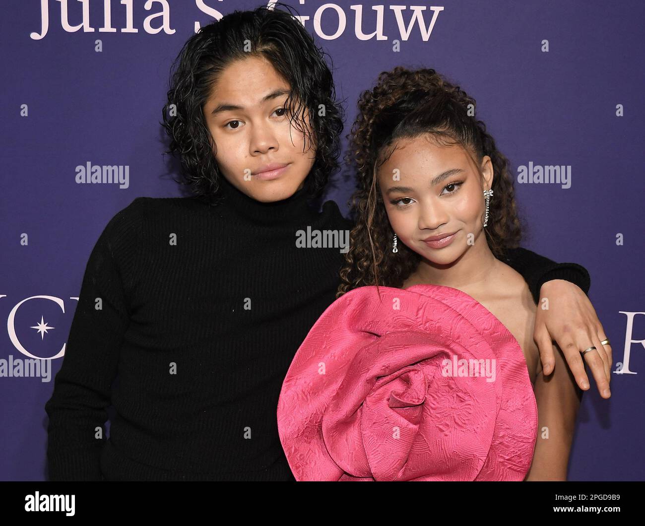 (L-R) Sean Lew and Faith Bryant at the CAPE Presents RADIANCE Gala held ...