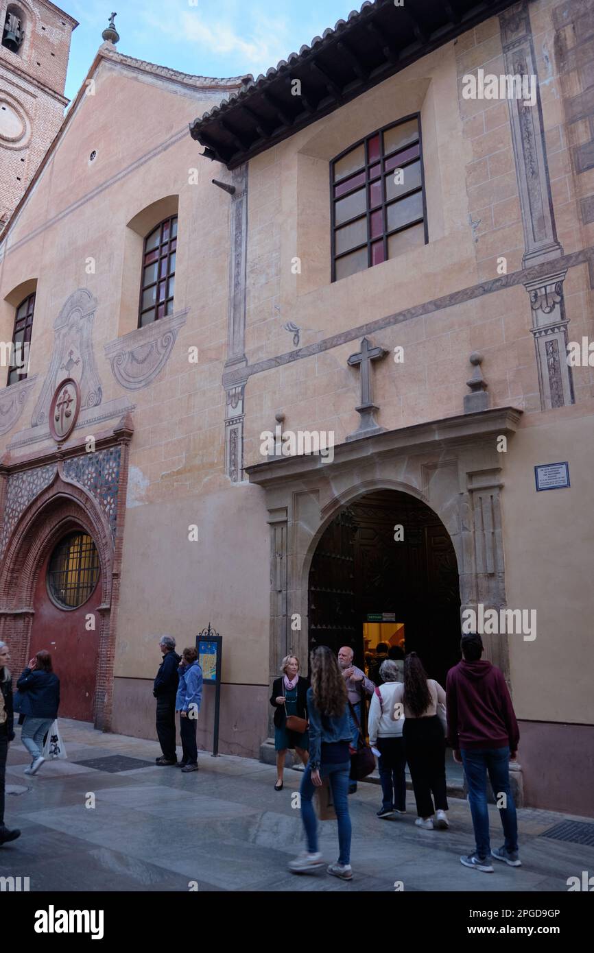 Church of Santiago Apostol, where picasso was baptized in 1881. Málaga ...