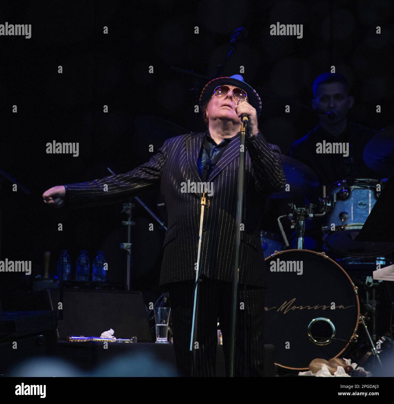 Sir Van Morrison and his band play Botanic Gardens Belfast in June 2019 ...