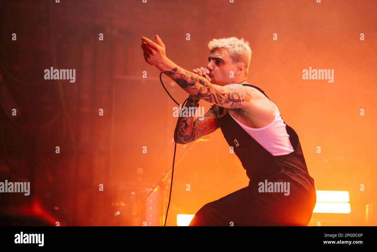 Stray From The Path live at O2 Victoria Warehouse Manchester Uk, 17th ...