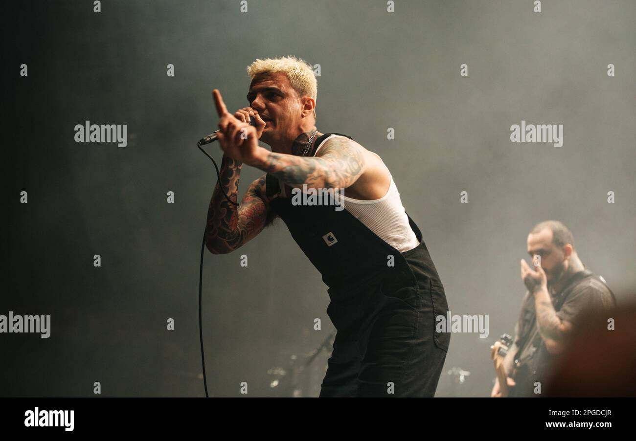 Stray From The Path live at O2 Victoria Warehouse Manchester Uk, 17th ...