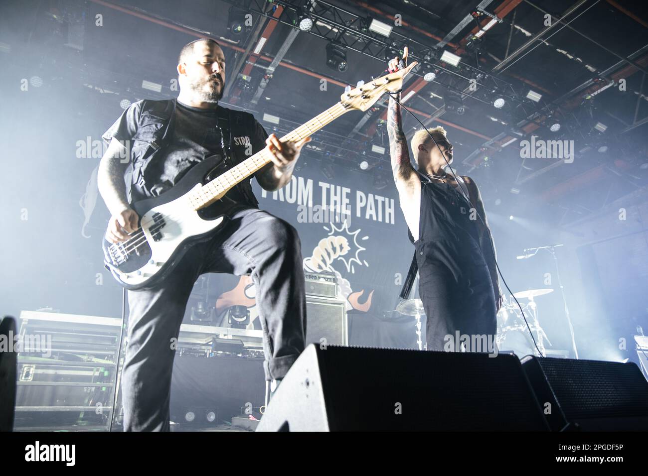 Stray From The Path live at O2 Victoria Warehouse Manchester Uk, 17th ...