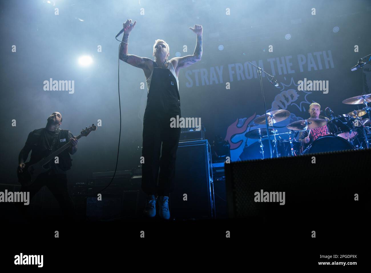 Stray From The Path live at O2 Victoria Warehouse Manchester Uk, 17th ...