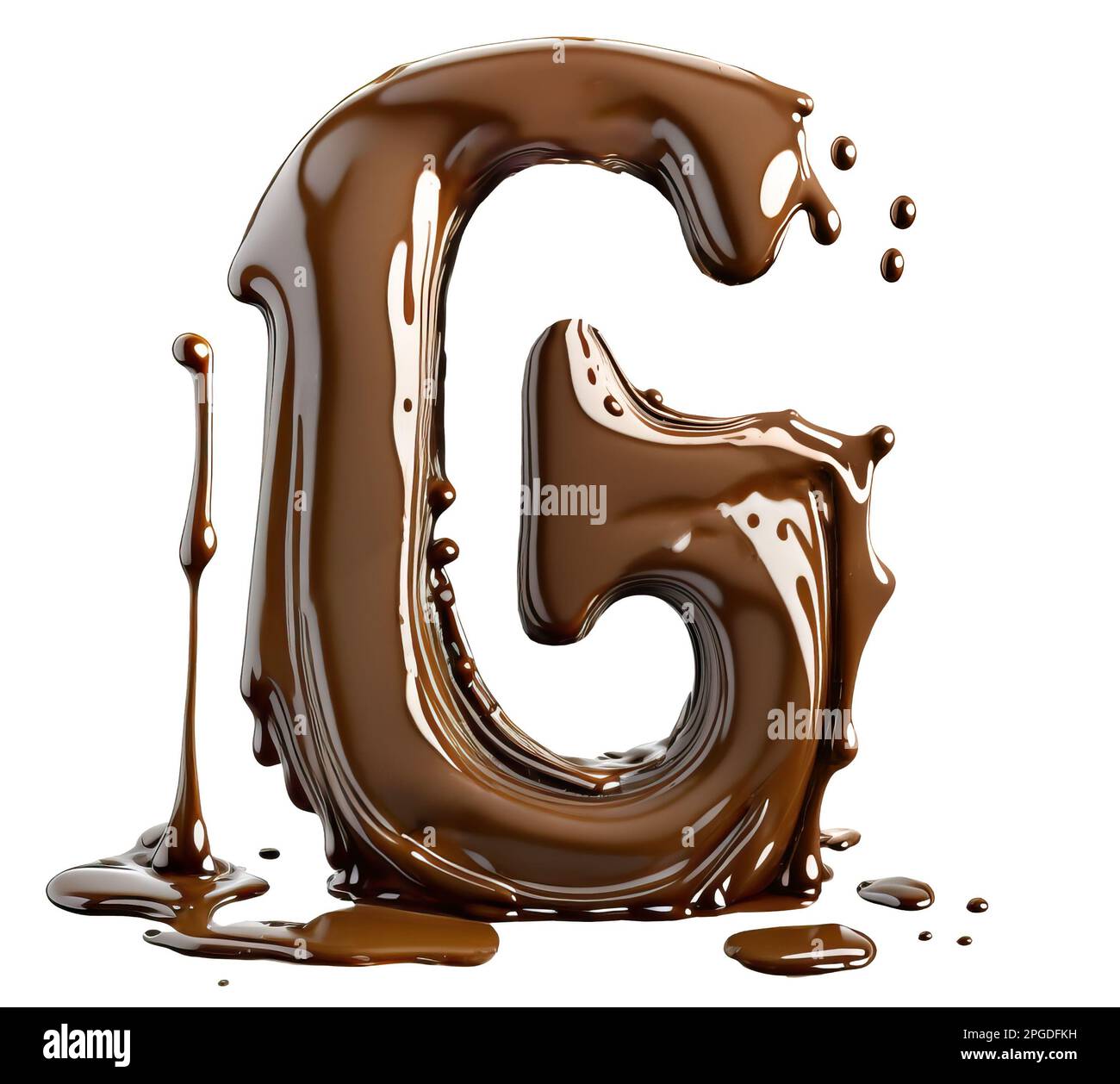 Chocolate font hi-res stock photography and images - Alamy