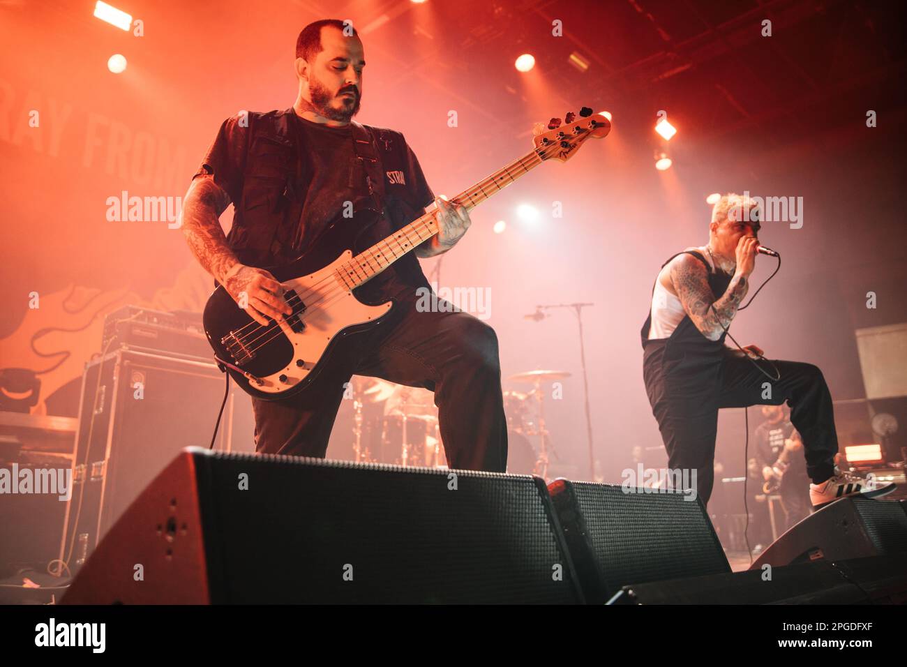 Stray From The Path live at O2 Victoria Warehouse Manchester Uk, 17th ...