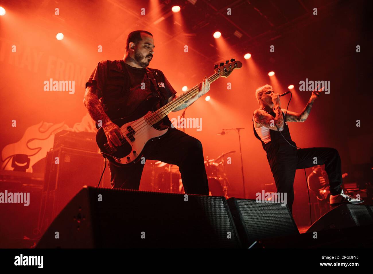 Stray From The Path live at O2 Victoria Warehouse Manchester Uk, 17th ...