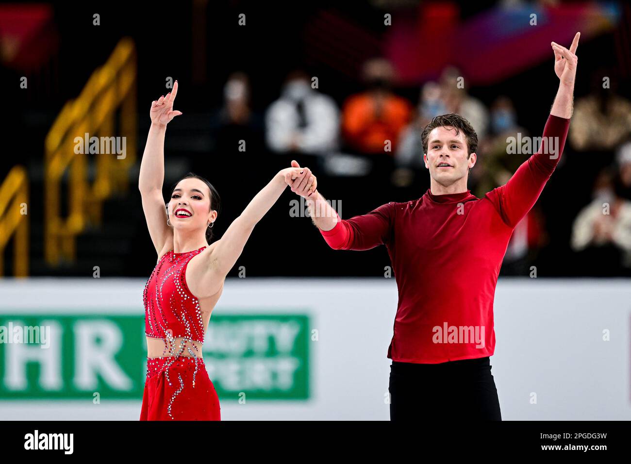 Lia PEREIRA & Trennt MICHAUD (CAN), during Pairs Short Program, at the ...