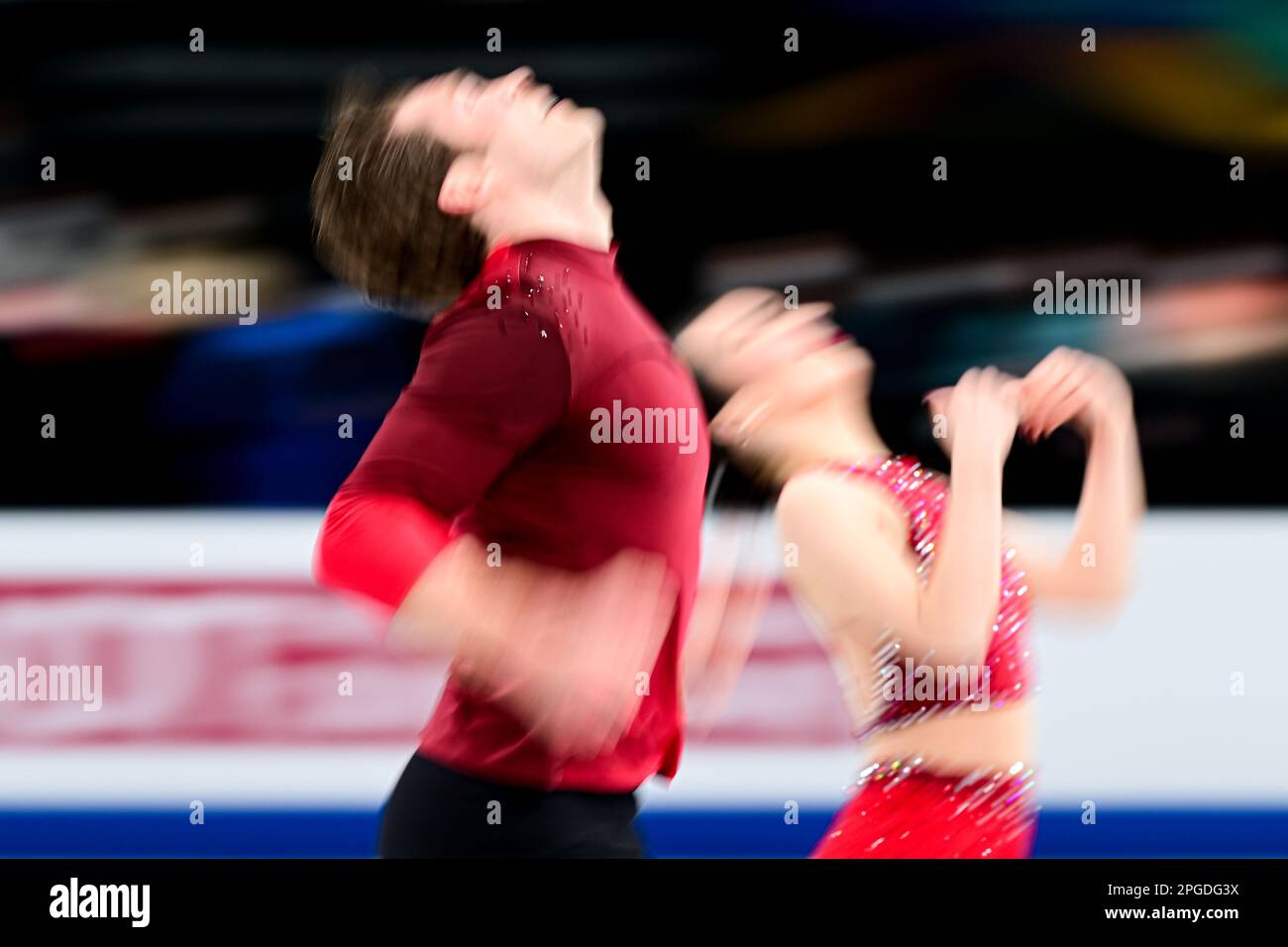 Lia PEREIRA & Trennt MICHAUD (CAN), during Pairs Short Program, at the ...