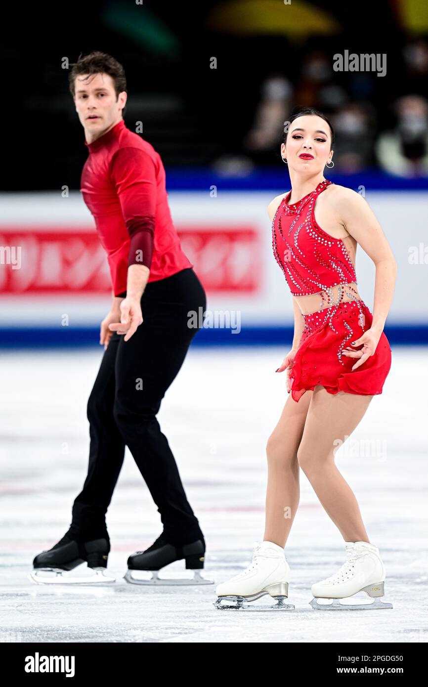 Lia PEREIRA & Trennt MICHAUD (CAN), during Pairs Short Program, at the ...