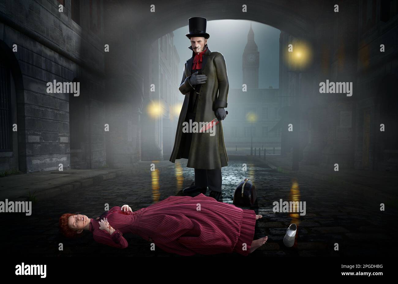 In the dimly-lit streets of Victorian London, the notorious Jack the ...
