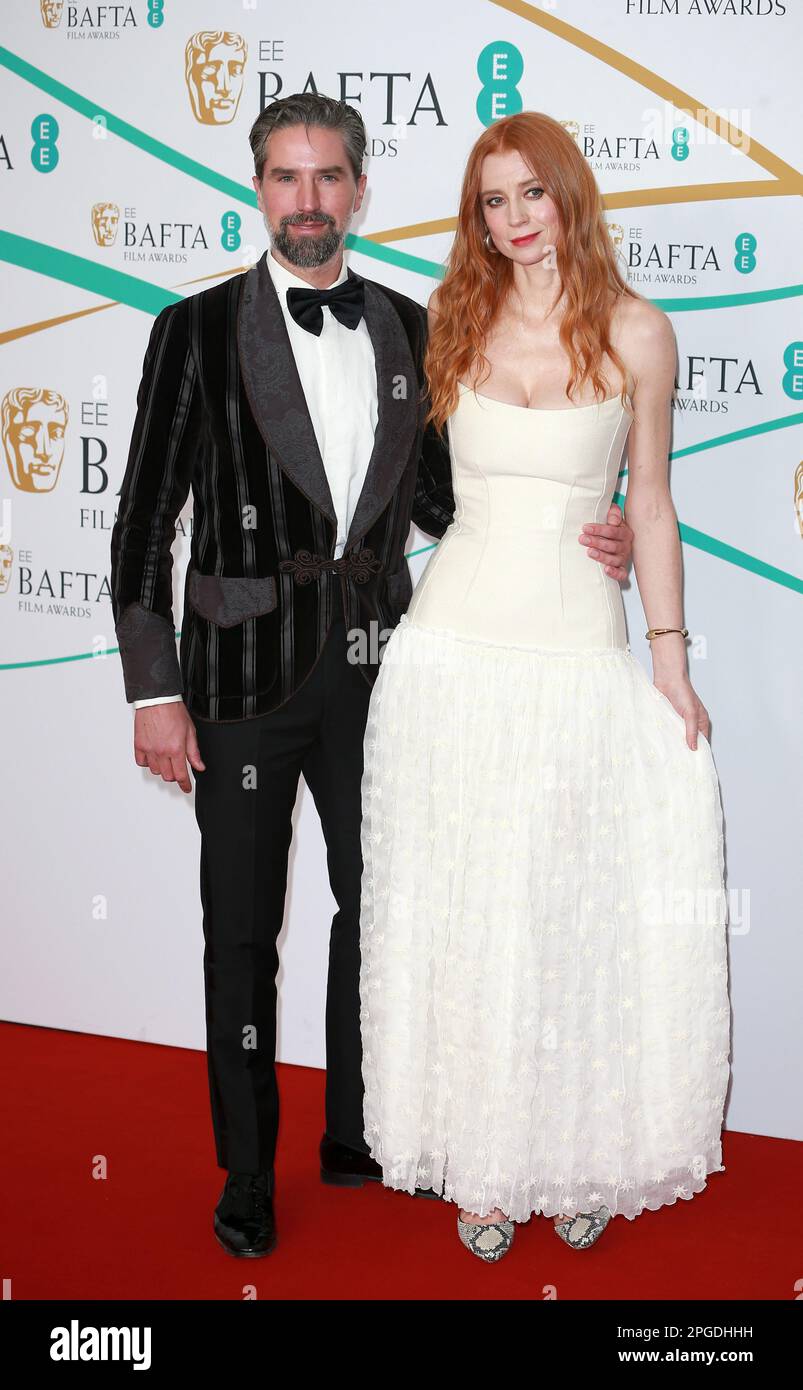 Jack Guinness and Producer Odessa Rae attend the EE BAFTA Film Awards ...