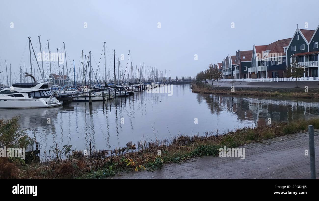 URK, NETHERLANDS - NOVEMBER 28, 2022: Urk, Netherlands - November 28 ...