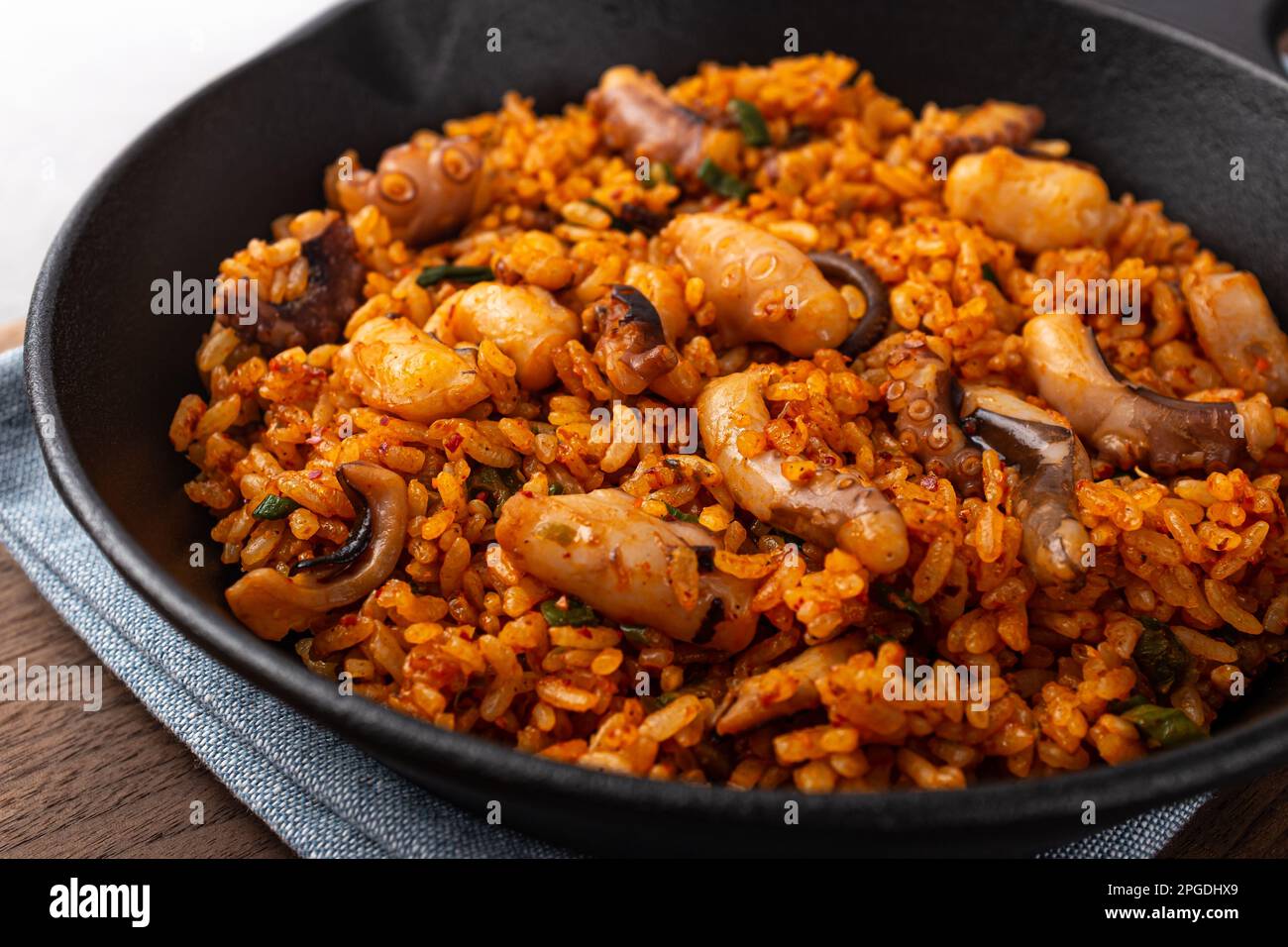 Octopus fried rice hi-res stock photography and images - Alamy
