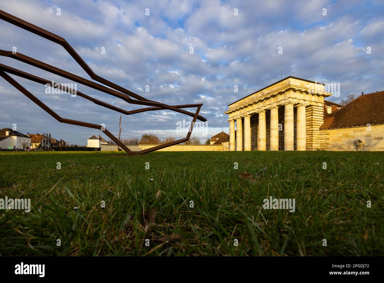 Royal salt work complex in Arc-et-Senans, UNESCO World Heritage Site ...