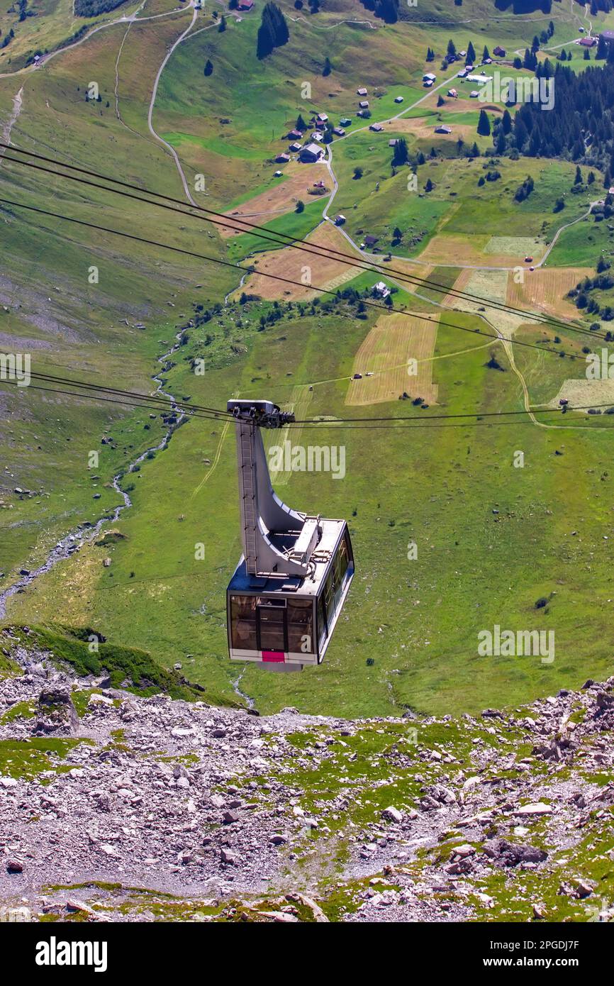 Swiss sky ride gondola hi-res stock photography and images - Alamy