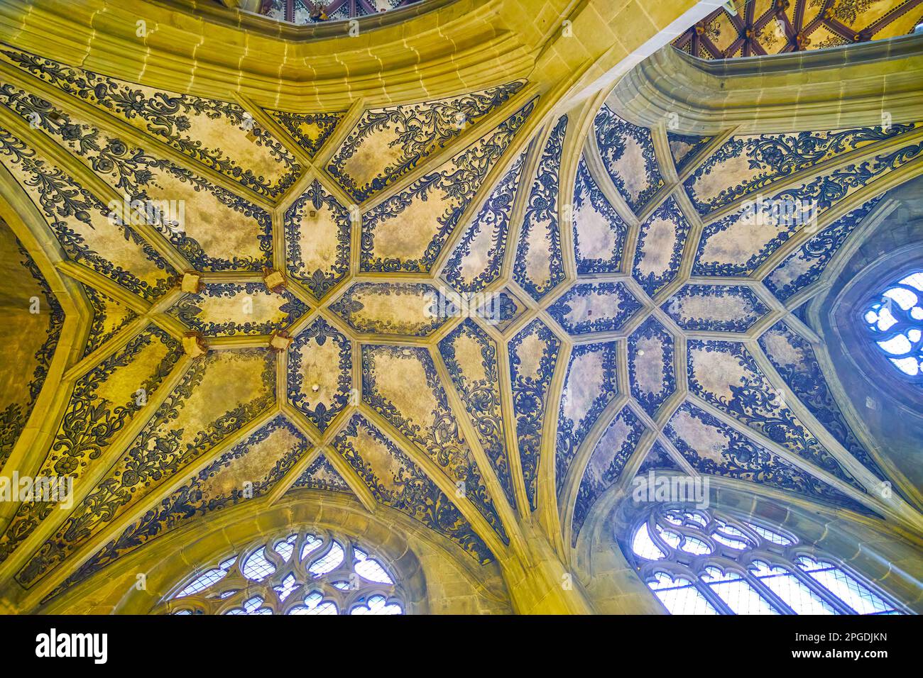 BERN, SWITZERLAND - MARCH 31, 2022: The medieval stone vault with ...