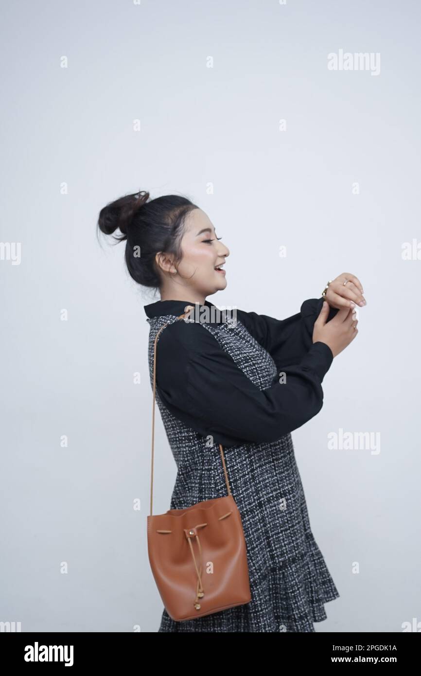 Woman in professional pose hi-res stock photography and images - Alamy