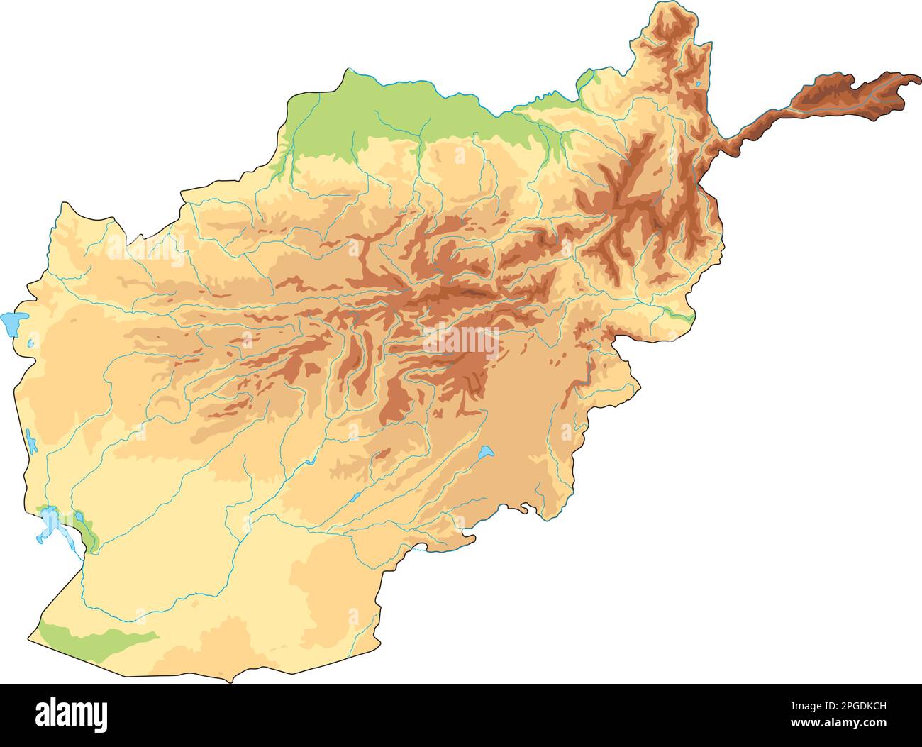 Highly detailed Afghanistan physical map Stock Vector Image & Art - Alamy Highly detailed Afghanistan physical map Stock Vector Image & Art - Alamy