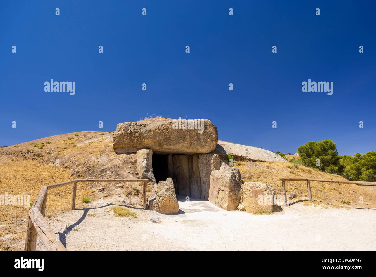 Dolmen de Menga from the 3rd millennium BCE, UNESCO site, Antequera ...