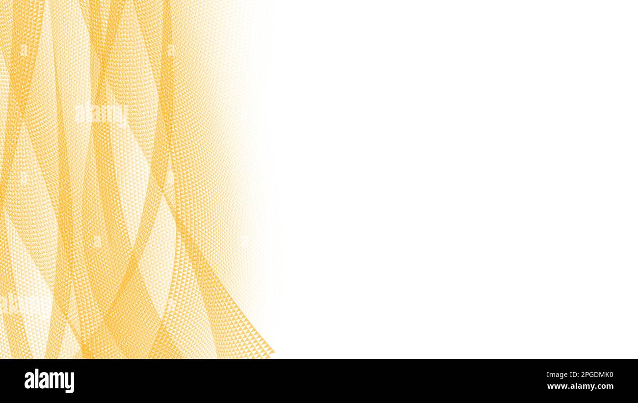 Frame Abstract background with yellow wavy lines. brown orange abstract ...