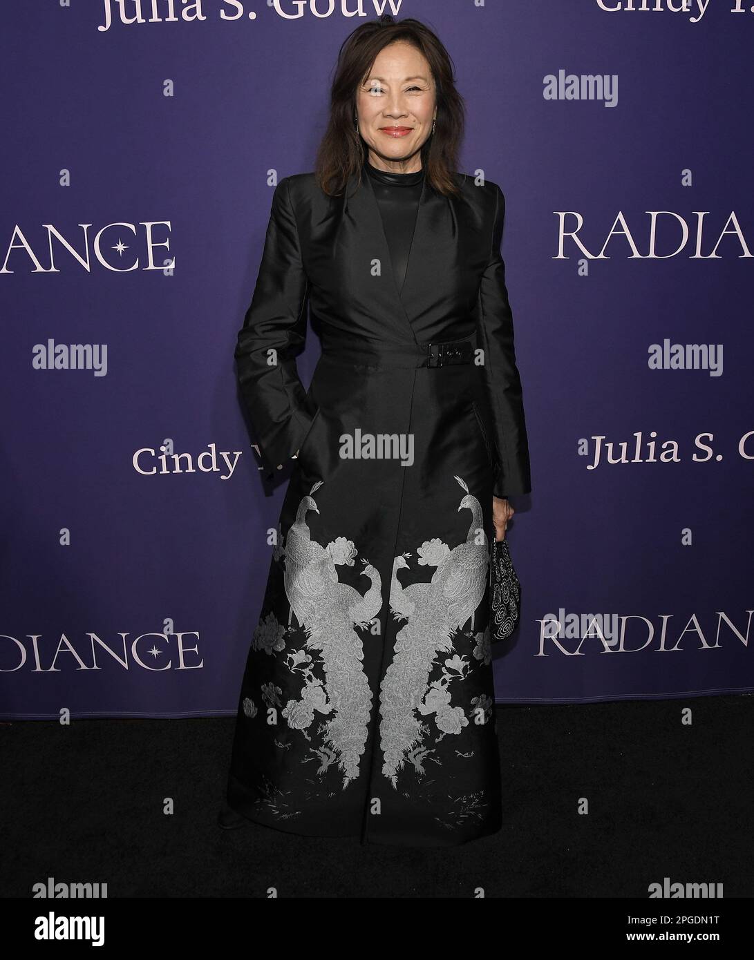 Los Angeles, USA. 21st Mar, 2023. Janet Yang, President of the Motion ...