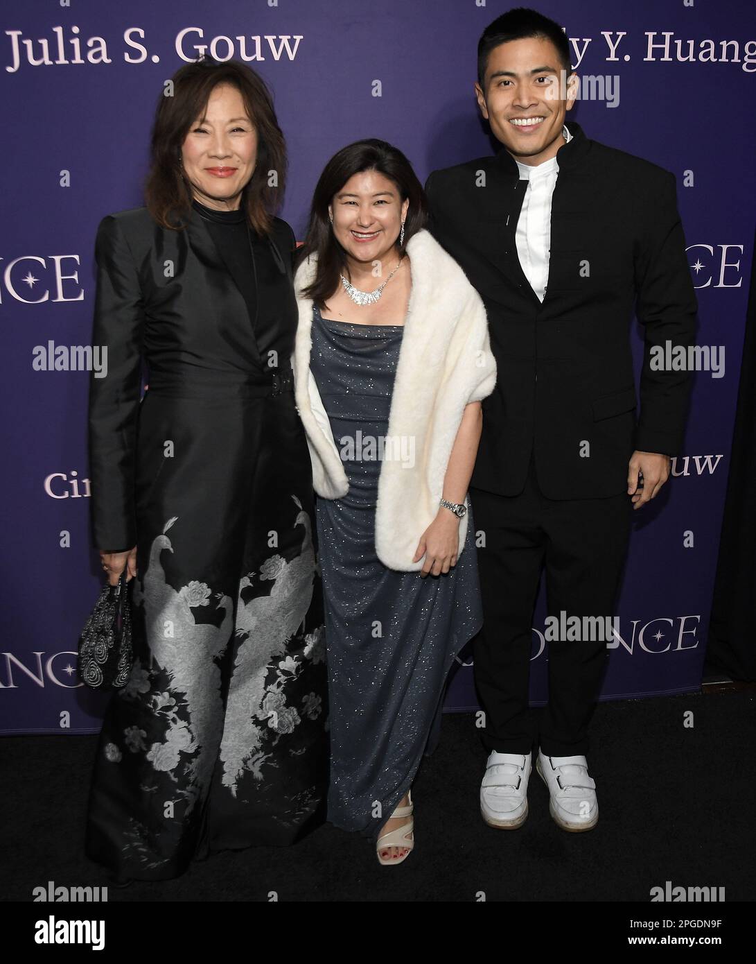 Los Angeles, USA. 21st Mar, 2023. (L-R) Janet Yang, Michelle Sugihara ...
