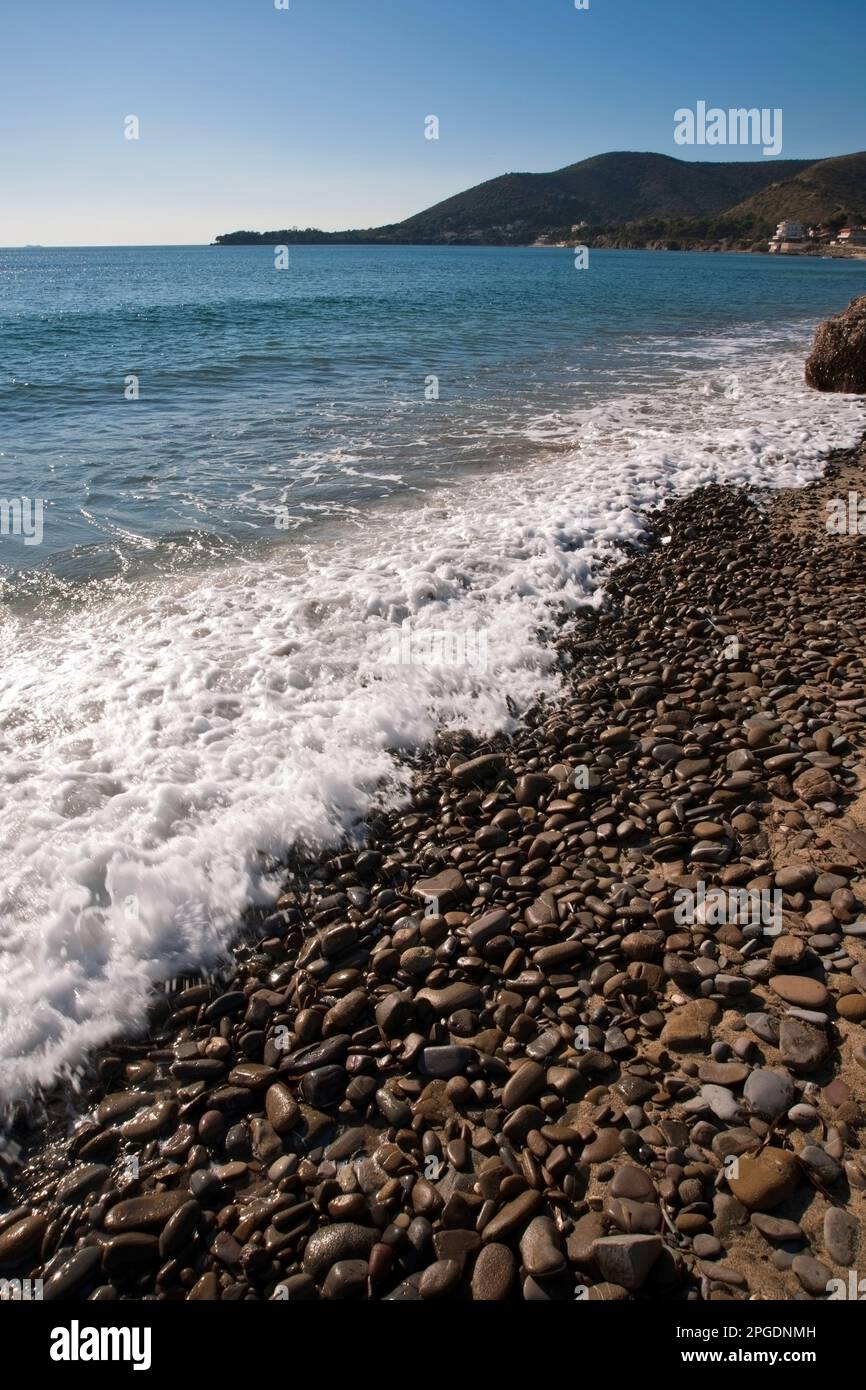 spiaggia di ogliastro, ogliastro marina, salerno, campania, italia ... spiaggia di ogliastro, ogliastro marina, salerno, campania, italia ...