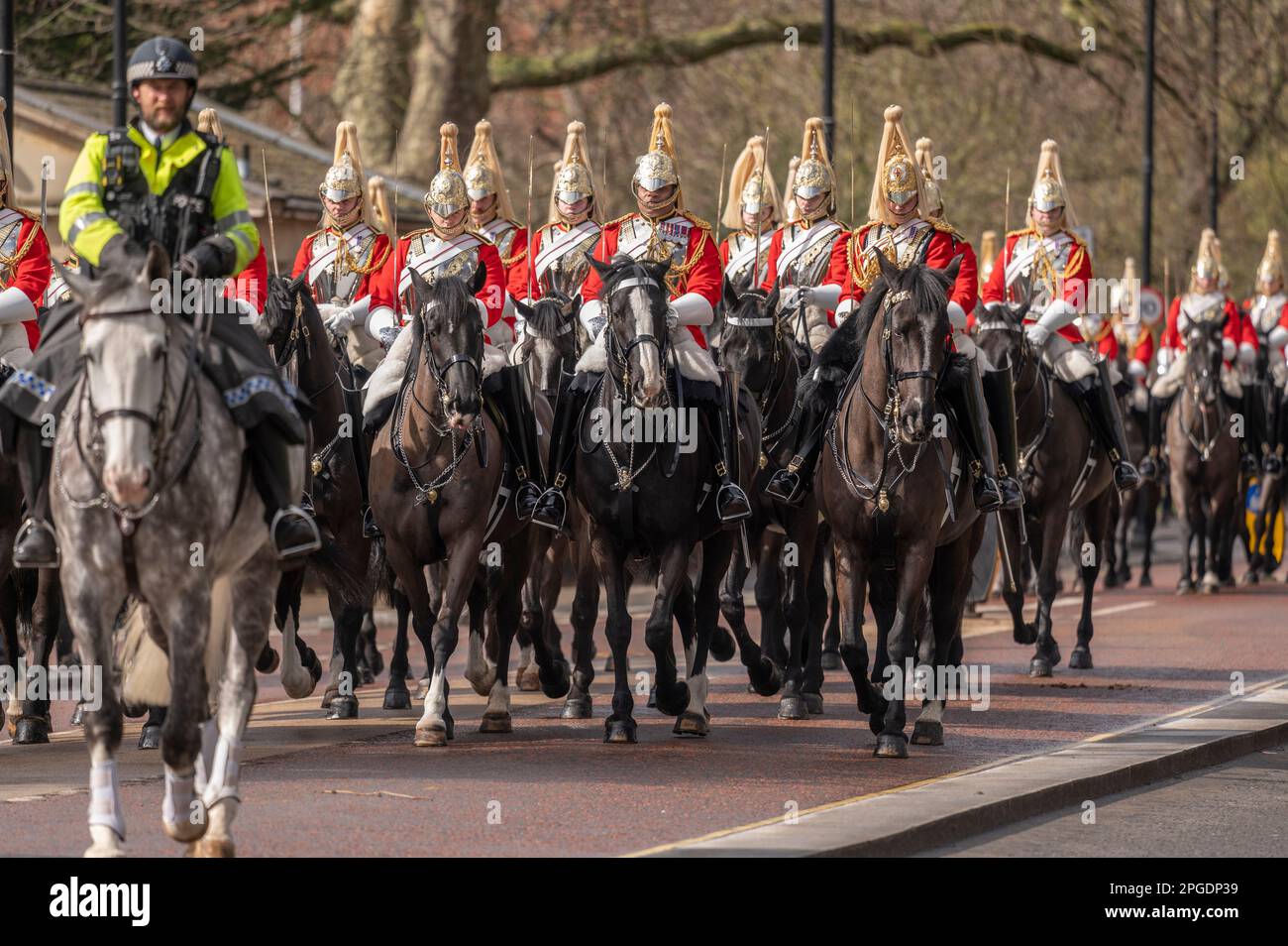 Hyde Park, London, UK. 22nd Mar, 2023. Major General Christopher Ghika ...