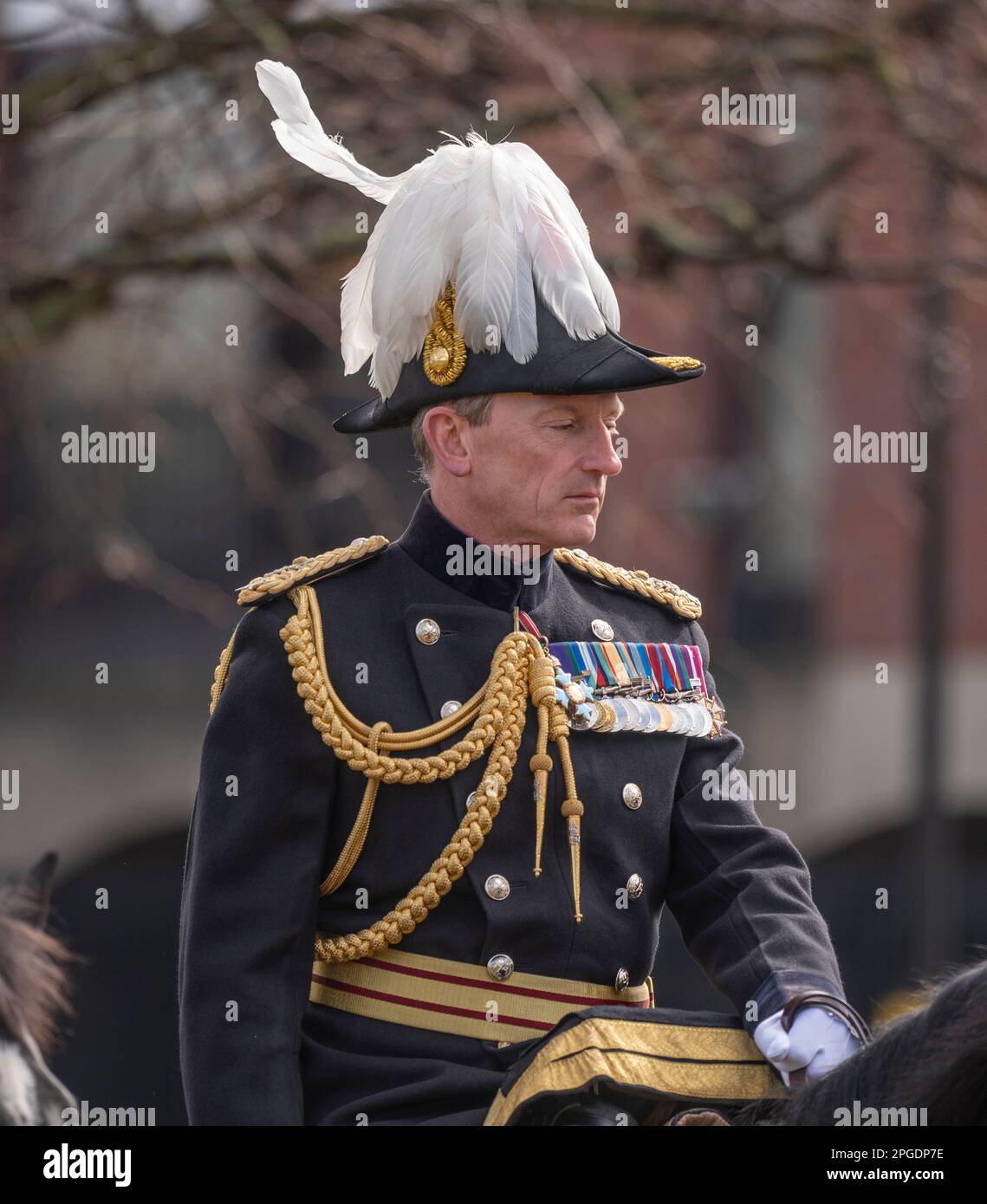 Hyde Park, London, UK. 22nd Mar, 2023. Major General Christopher Ghika ...