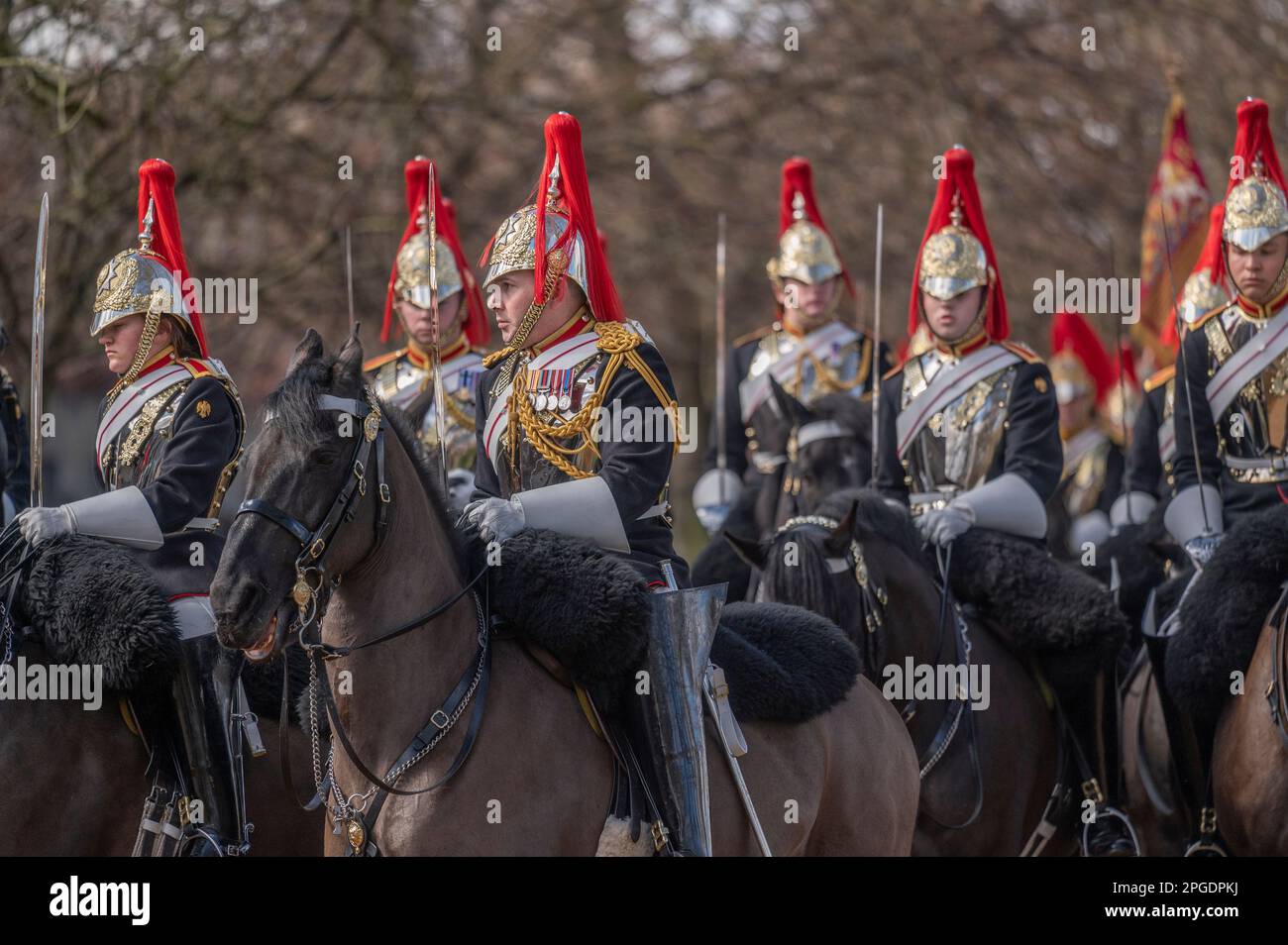 Hyde Park, London, UK. 22nd Mar, 2023. Major General Christopher Ghika ...