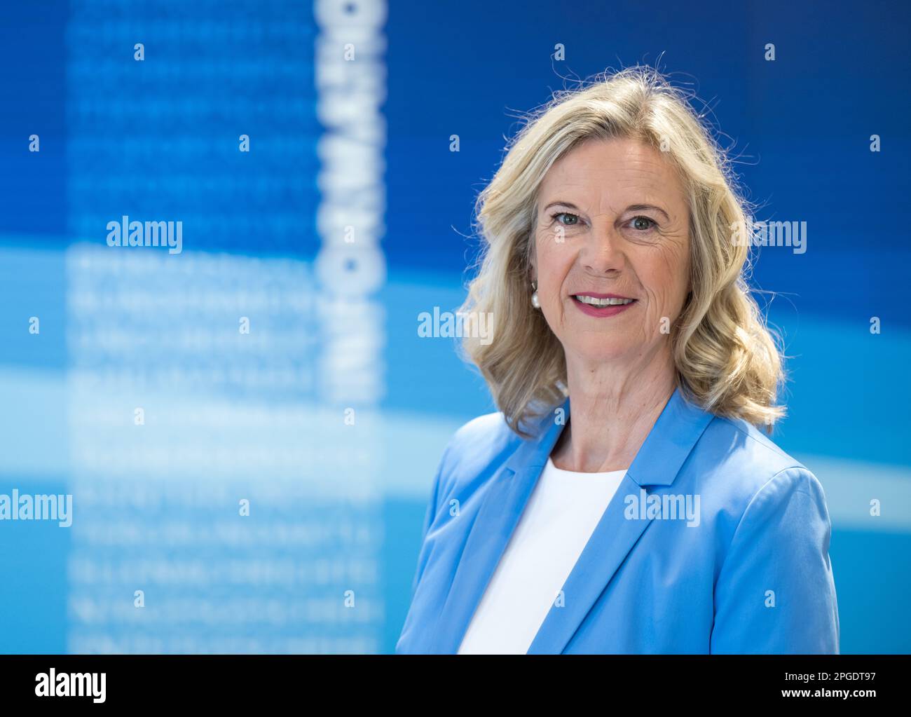 Munich, Germany. 22nd Mar, 2023. Katja Wildermuth, Director General of ...