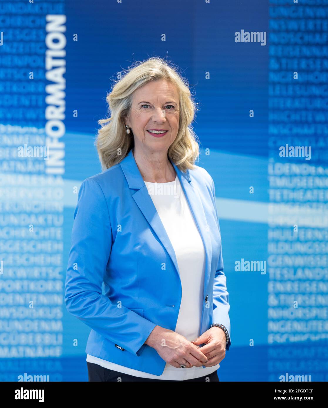 Munich, Germany. 22nd Mar, 2023. Katja Wildermuth, Director General of ...