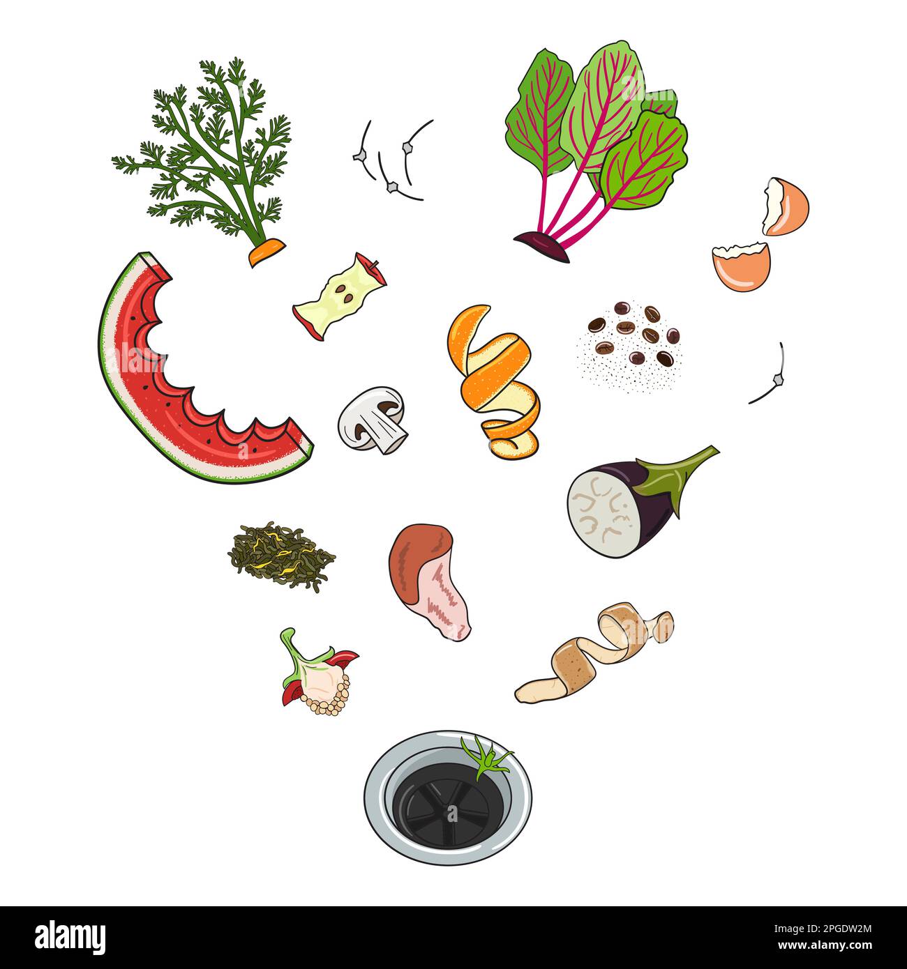 Compost system Stock Vector Images - Alamy