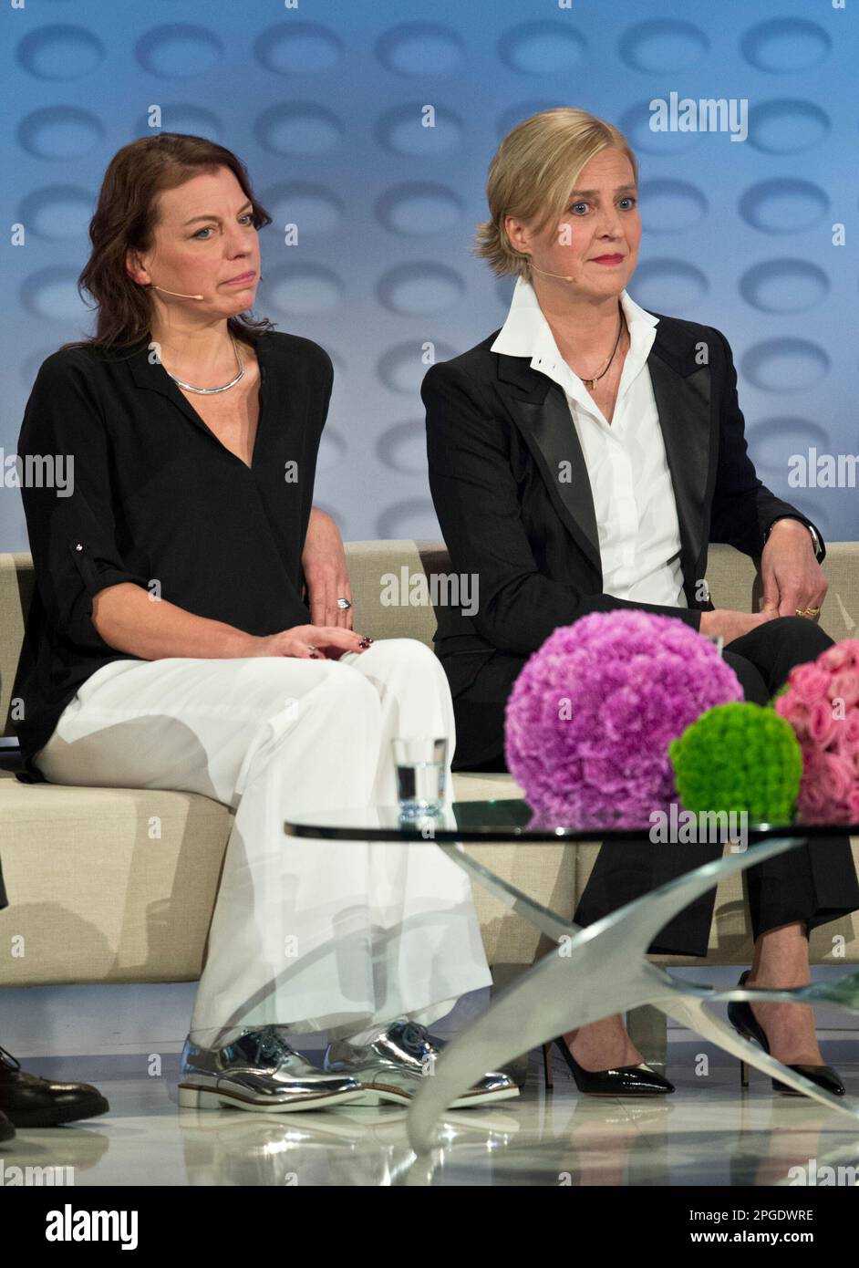 Cornelia SCHEEL turns 60 on March 28, 2023, from left: Andrea MENRATH ...