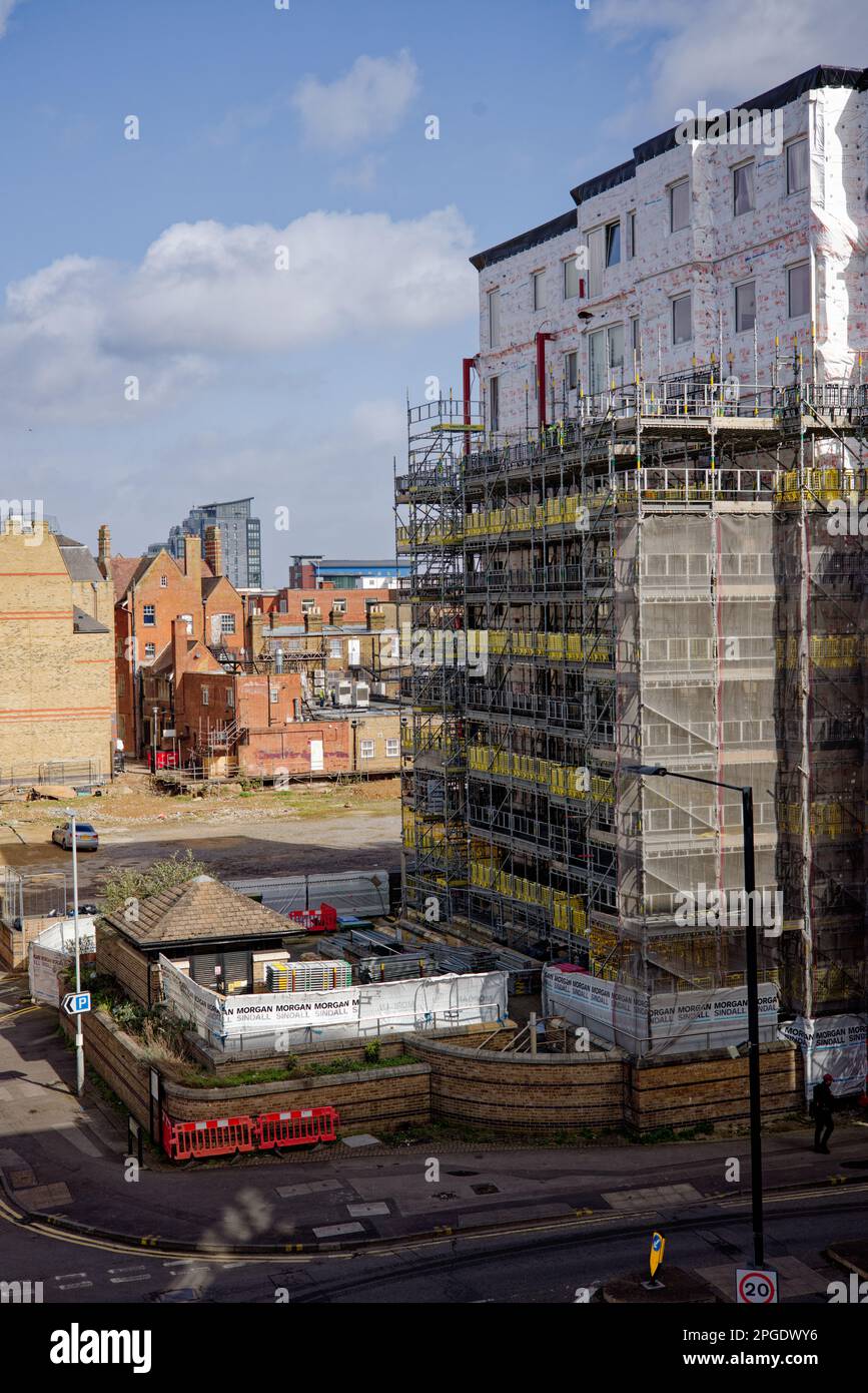 Major urban building and construction, apartment blocks Stock Photo - Alamy